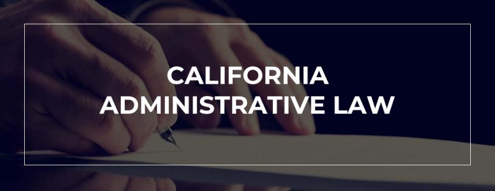 California Writ of Mandate | CA Government Code section 1094.5